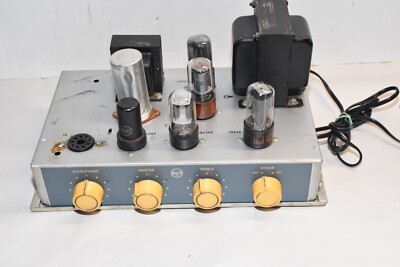 RCA SA-10C MI-12161 MONO TUBE AMPLIFIER - TESTED WORKING RARE | eBay