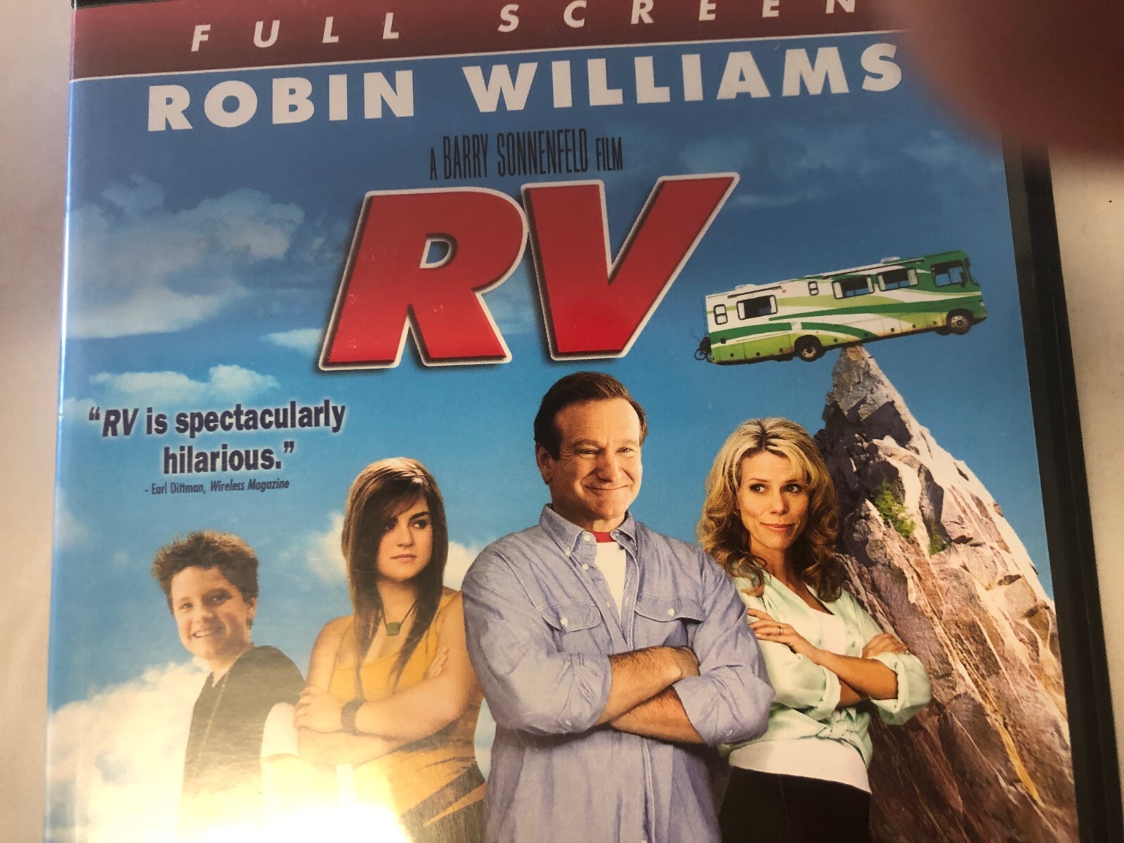 Two Family Fun DVD Movies-Robin Williams-RV & Shark Tale By Dreamworks ...