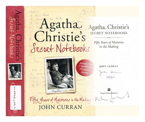 CURRAN, JOHN Agatha Christie and the mystery of the secret notebooks 2009 First | eBay