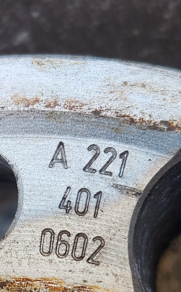 Mercedes W221 S600 S550 S500 18" Chrome Forged AMG OEM Wheels Rims ...