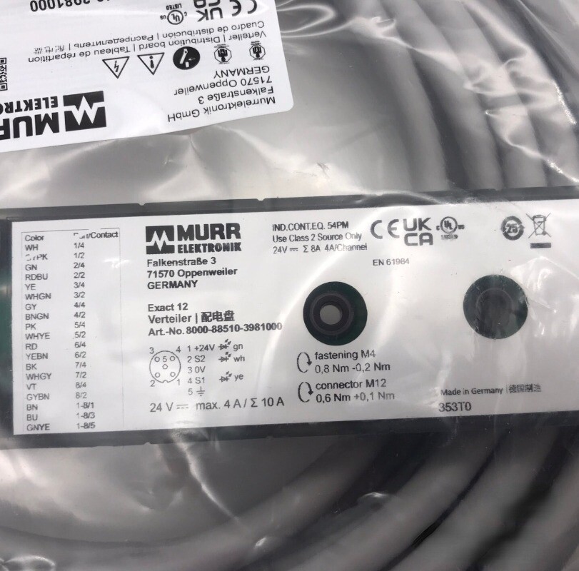 New MURR 8000-88510-3981000 | eBay