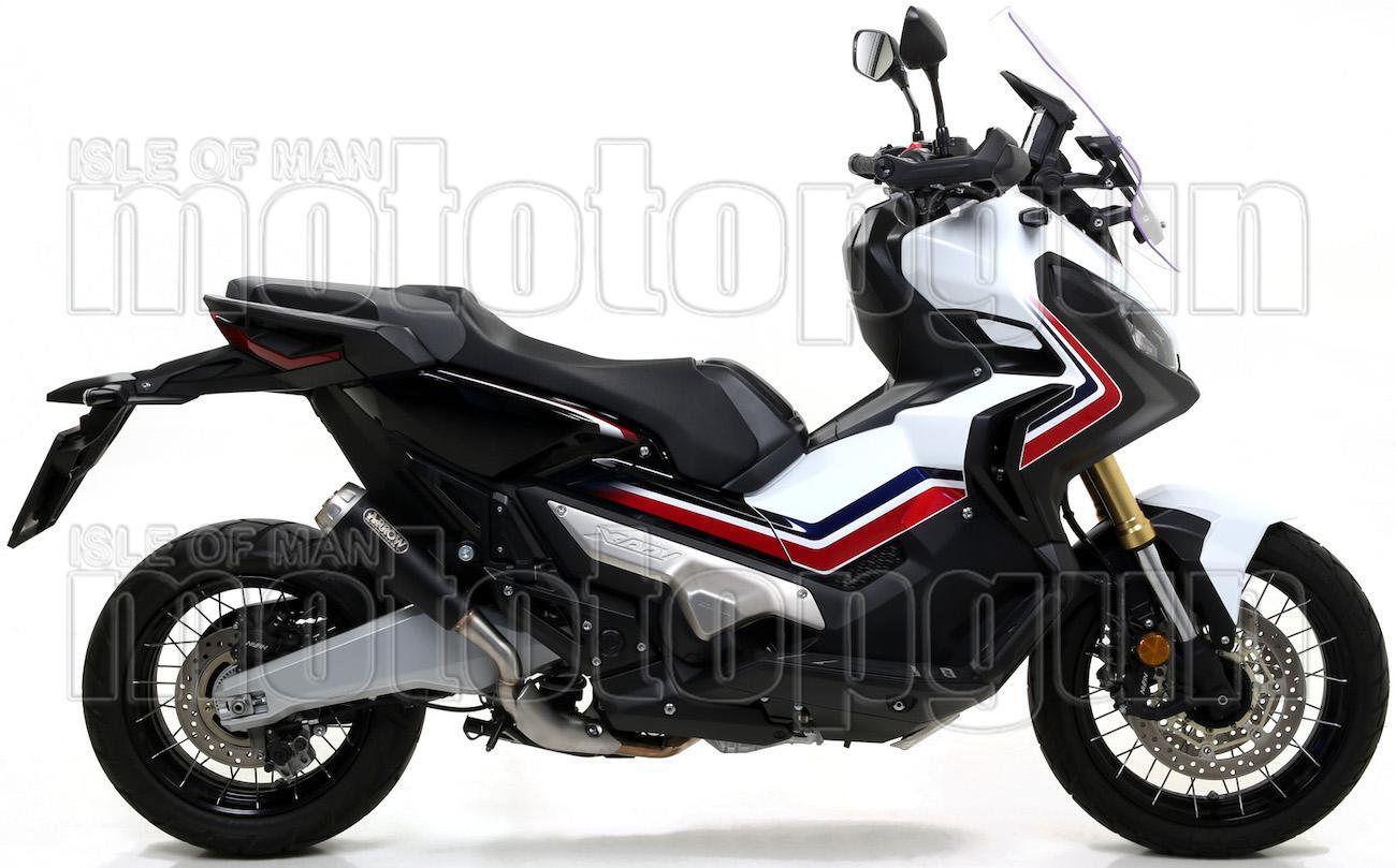 ARROW FULL SYSTEM EXHAUST OPEN RC PRO-RACE BLACK HONDA XADV X-ADV 750 ...