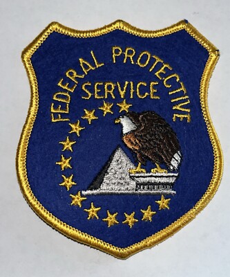 Vintage / Obsolete Police Department Patch FPS Federal Protective ...