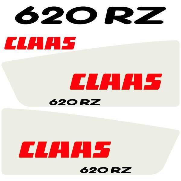 Claas 620 RZ tractor decal aufkleber adesivo sticker set | eBay