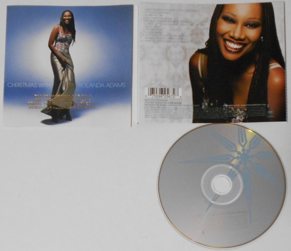 Yolanda Adams Christmas With U.S. promo label cd Gold DJ Stamp | eBay