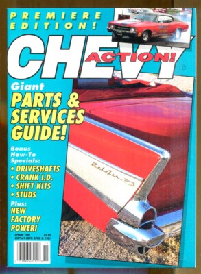 Chevy Action Magazine-Premiere Edition-1991-Color Gallery-Pars ...