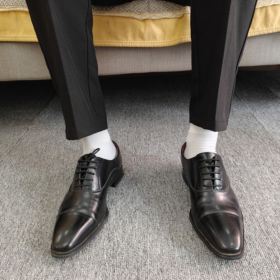 Ultra-thin Sheer Socks Men Tube Socks Business Meetings Fit EUR Size 36 ...