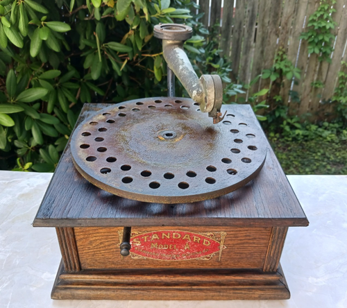 ~Antique STANDARD MODEL A TALKING MACHINE Phonograph~ | eBay
