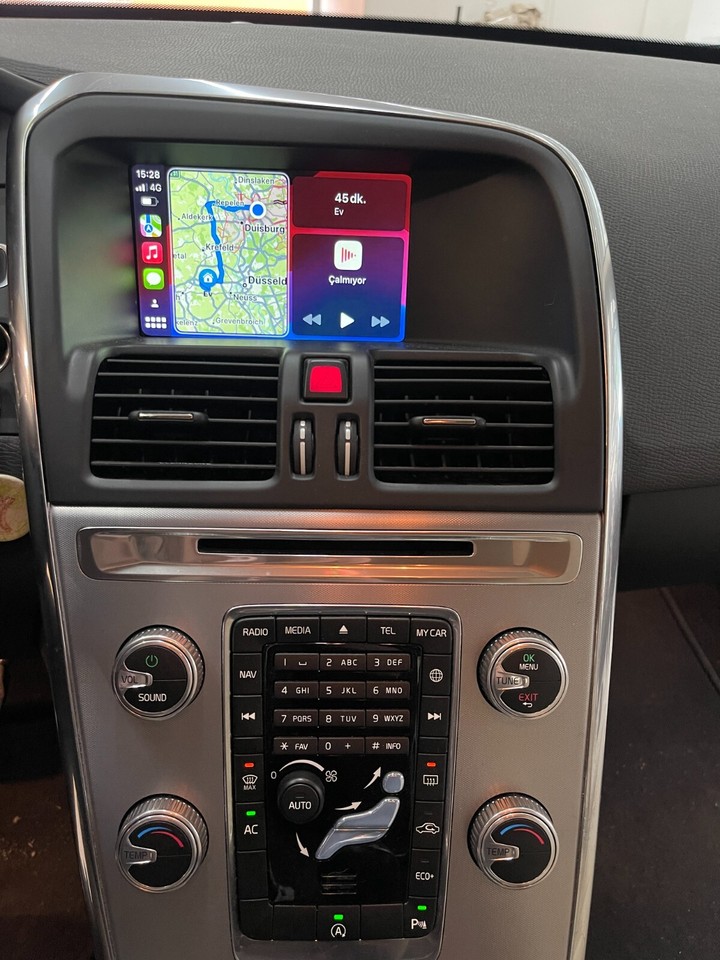 Apple CarPlay & Android Auto für Volvo XC60 V40 V60 S60 S80 (2015-2018 ...