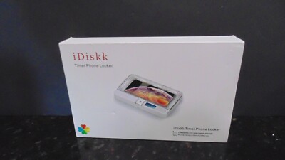 Idiskk Portable Smart Auto Phone Timer Lock Box for iPhone/Android NOS ...