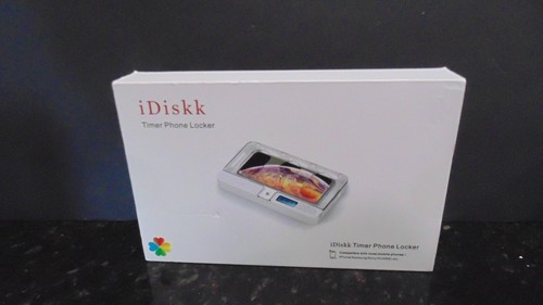 Idiskk Portable Smart Auto Phone Timer Lock Box for iPhone/Android NOS ...