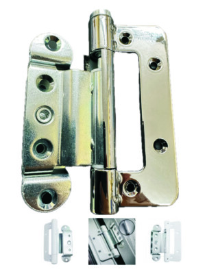 SFS Dynamic 2D-C Composite Timber Door Hinge Chrome | eBay UK
