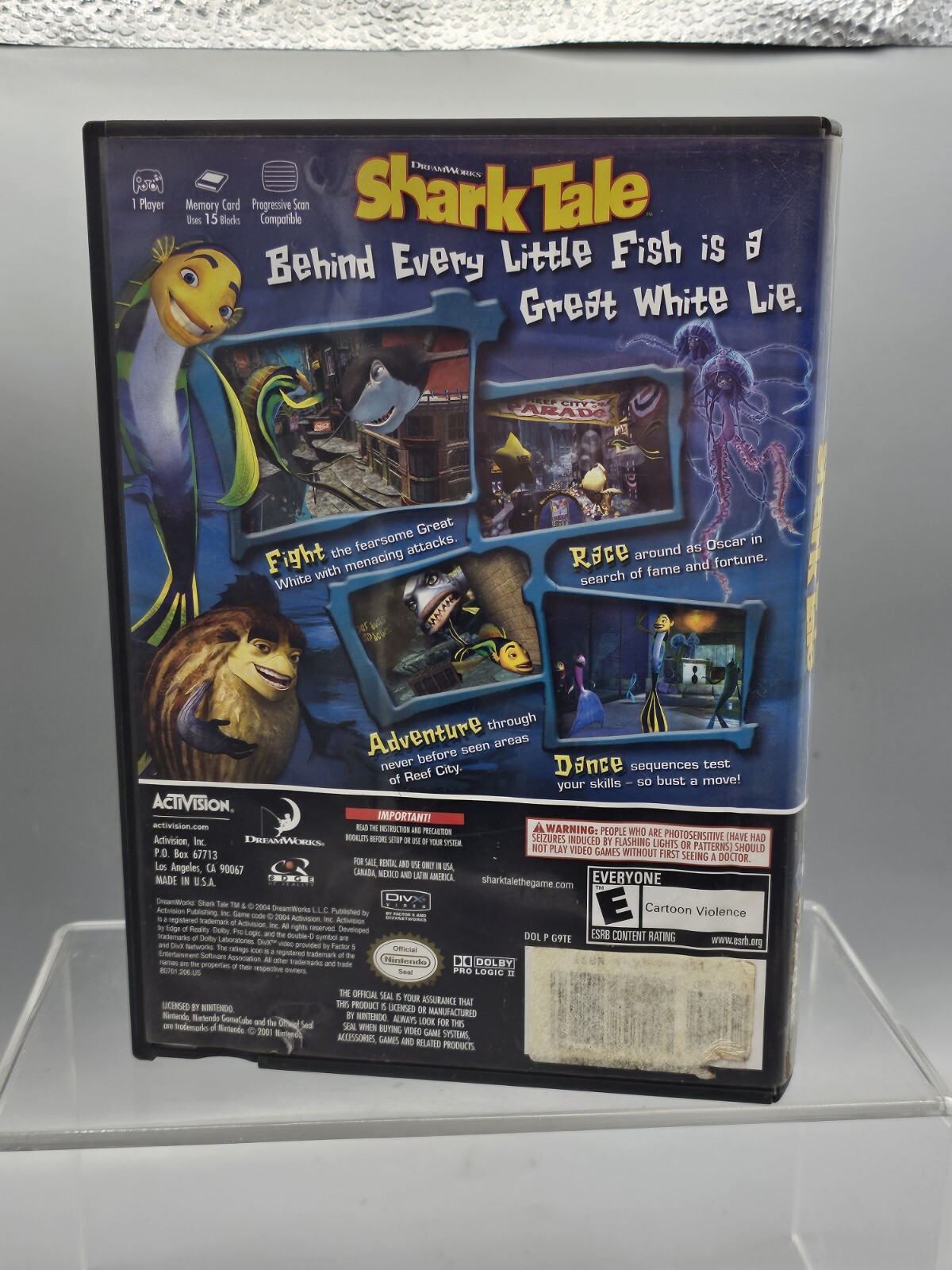 DreamWorks' Shark Tale (Nintendo GameCube, 2004) No Manual 47875807013 ...
