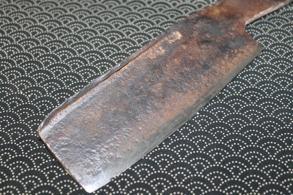 VTG ~1960s Japanese Axe Hatchet Signed Blacksmith Handmade Wooden Tools ...