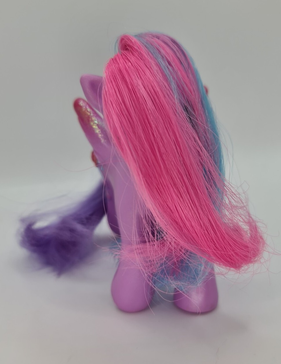 My Little Pony MLP Windy Wisp Crystal Gem Pony Purple Pink Blue | eBay ...