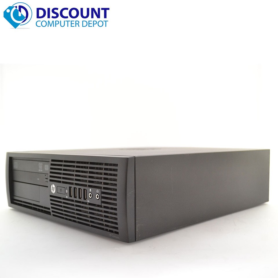 FAST HP Compaq Pro 4300 SFF Desktop Computer Intel i3 4GB 320GB Windows ...