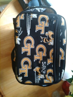 Georgia Tech Lunchbox ,G.T Lunch Box,Georgia Tech Yellow jackets Sax ...