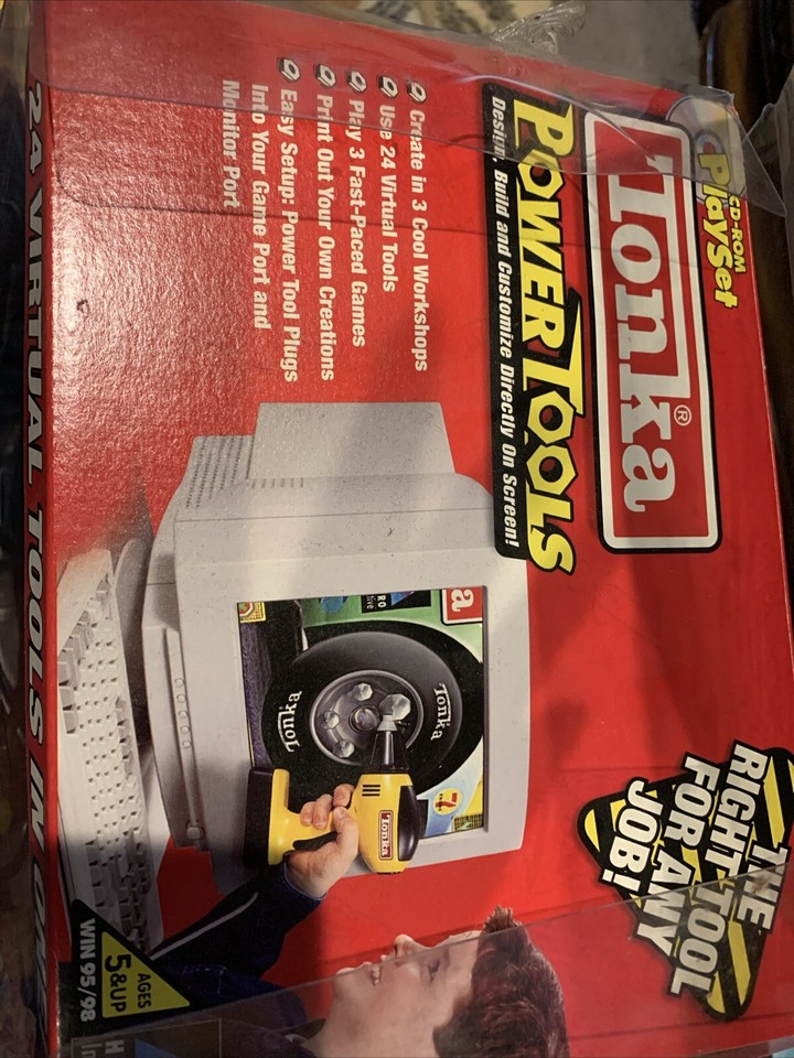 Tonka Power Tools CD-ROM Playset (PC, 2000) 76930992937 | eBay