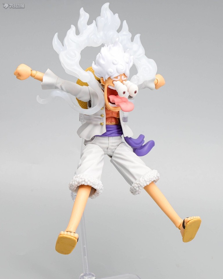 Original BANDAI ONE PIECE S.H.Figuarts Luffy Gear 5 shf Luffy Action ...