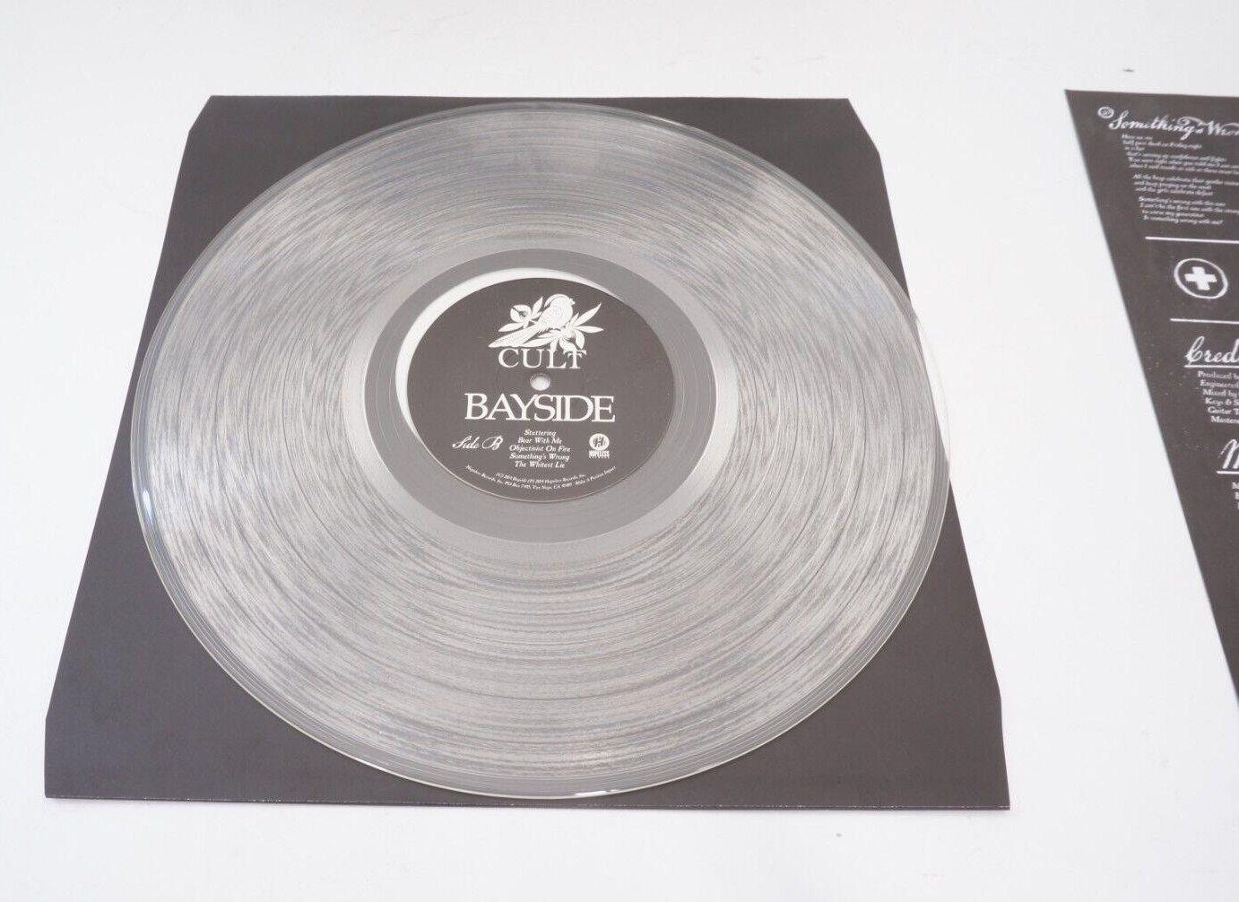 Bayside Cult LP Limited Transparent Colored Vinyl Record Album ...