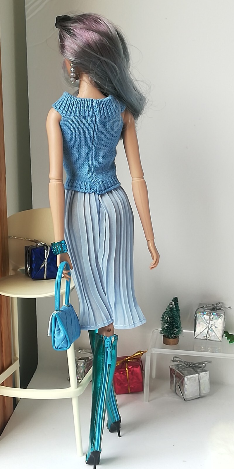 12 Inch Doll Fashion Outfit one size fit all same size doll. Doll not ...