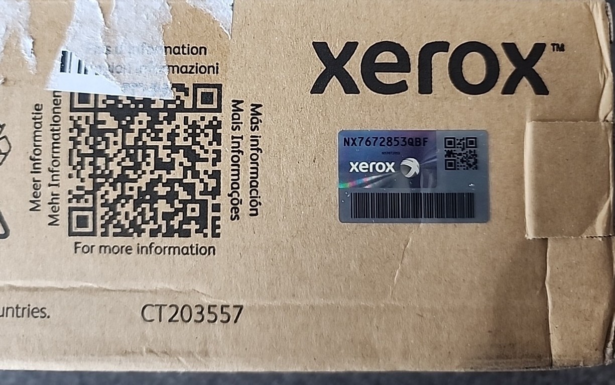 BLACK METERED Toner Xerox VersaLink C7120 C7125 C7130 Cartridge High ...