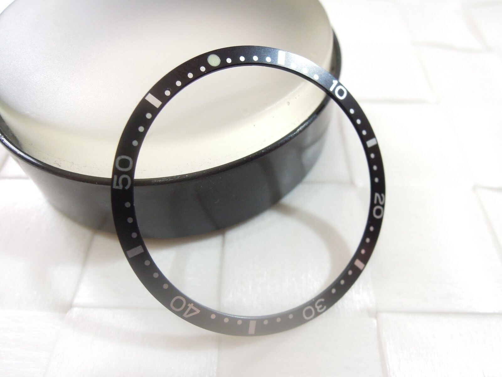 NEW BLACK BEZEL INSERT 62MAS VINTAGE DIVERS 6217-8001/8000 AUTOMATIC ...