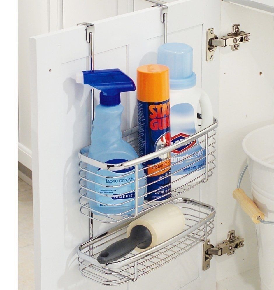 Shower Caddy Bathroom Shelf Tidy Storage Holder Rack Home Office Bath ...