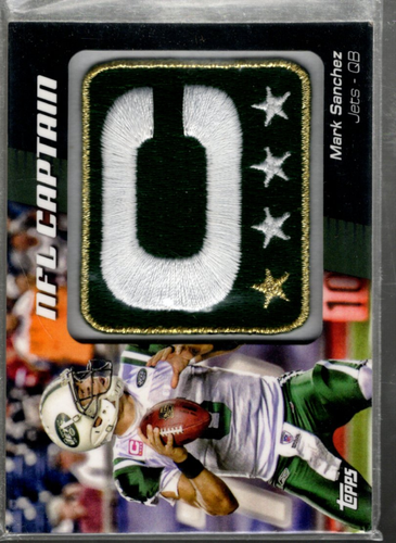 A1481 - 2012 Topps NFL Captains Patches #NCPMS Mark Sanchez - NM-MT | eBay