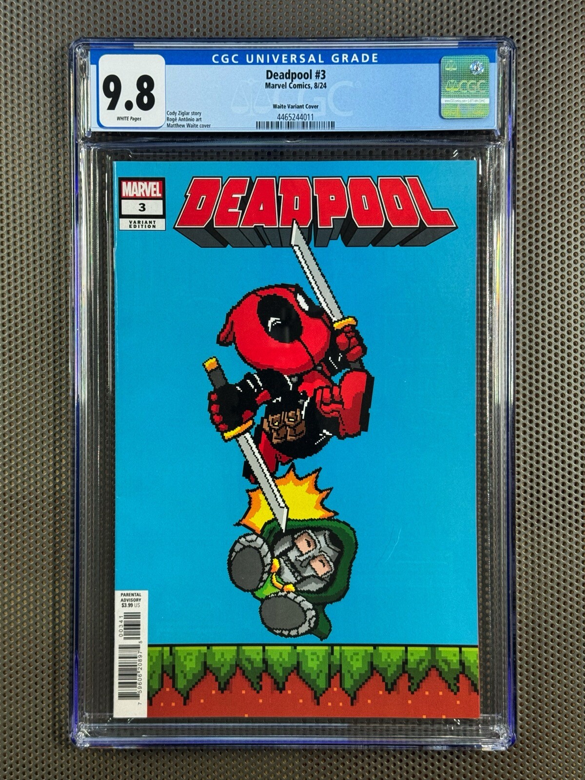 Deadpool #3 2024 Marvel Comics 1st Print Matthew Waite Variant CGC 9.8 ...