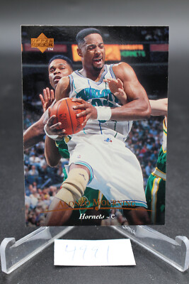 1995 96 Upper Deck Charlotte Hornets Basketball Card 127 Alonzo