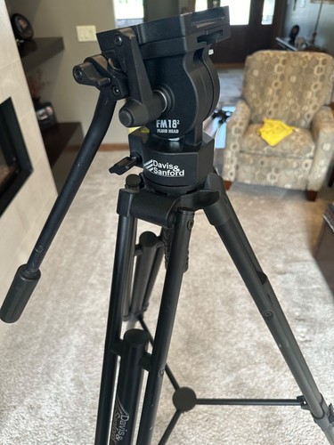 Davis Sanford Professional Provista 75XB Aluminum Tripod with FM18^2 ...