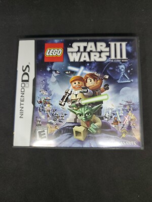 LEGO Star Wars III The Clone Wars Nintendo 3DS - Complete CIB ...