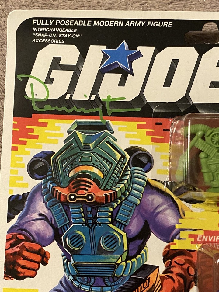 1988 Funskool Russian GI JOE TOXO-VIPER ARAH Signed By Designer Mark ...