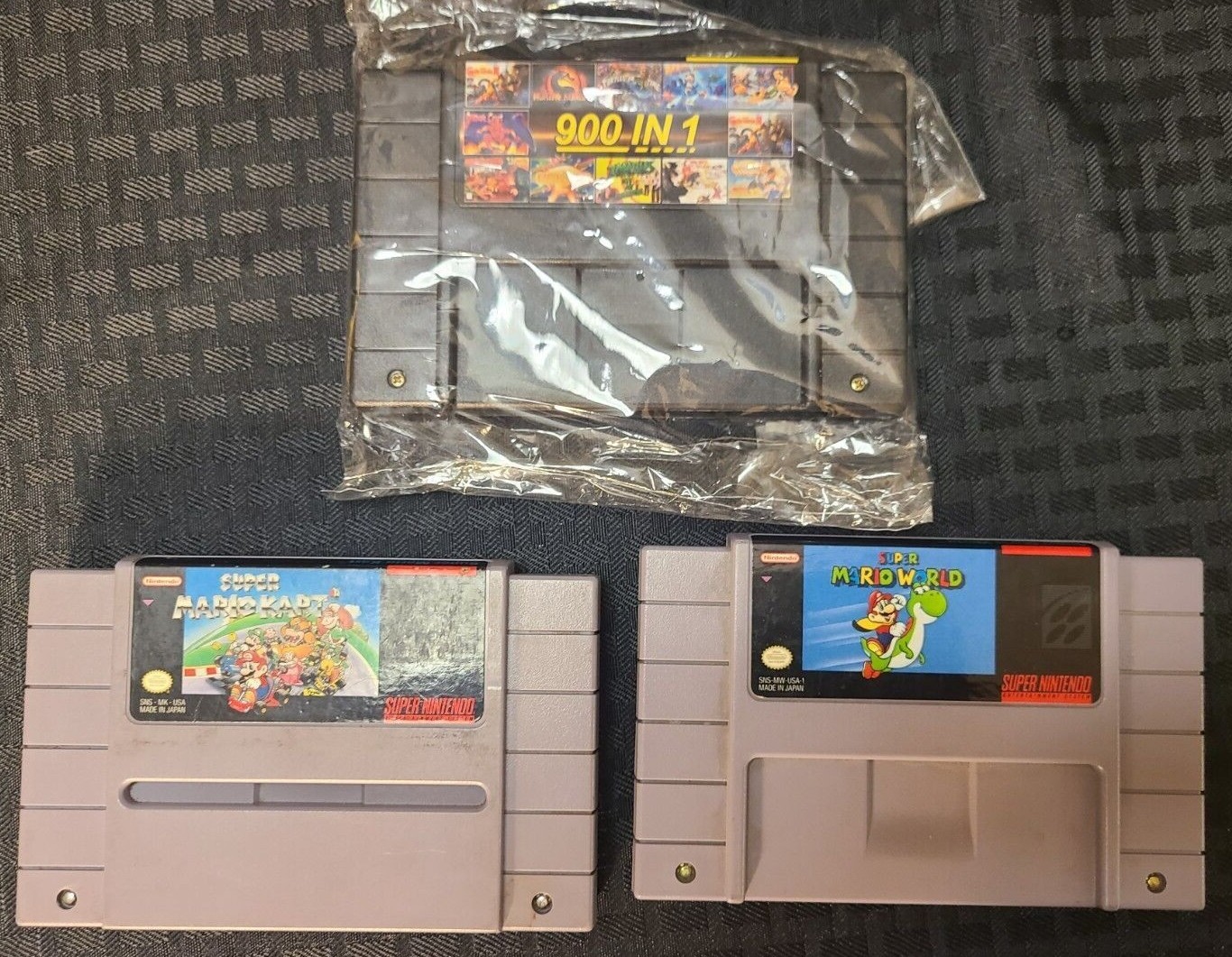 Super Nintendo SNES System Console With 1-2 Controllers, AC & A/V Cords ...