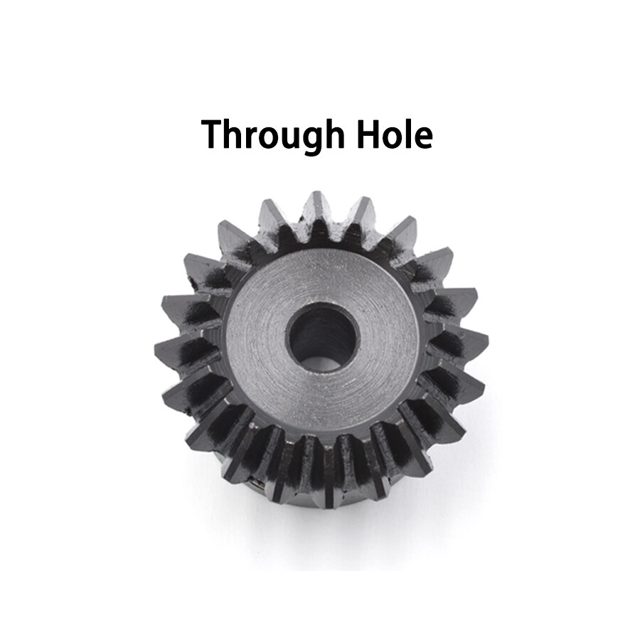 1/1.5/2 Mod Bevel Gear 16-30 Teeth Transmission Gears Bevel Teeth 90 ...