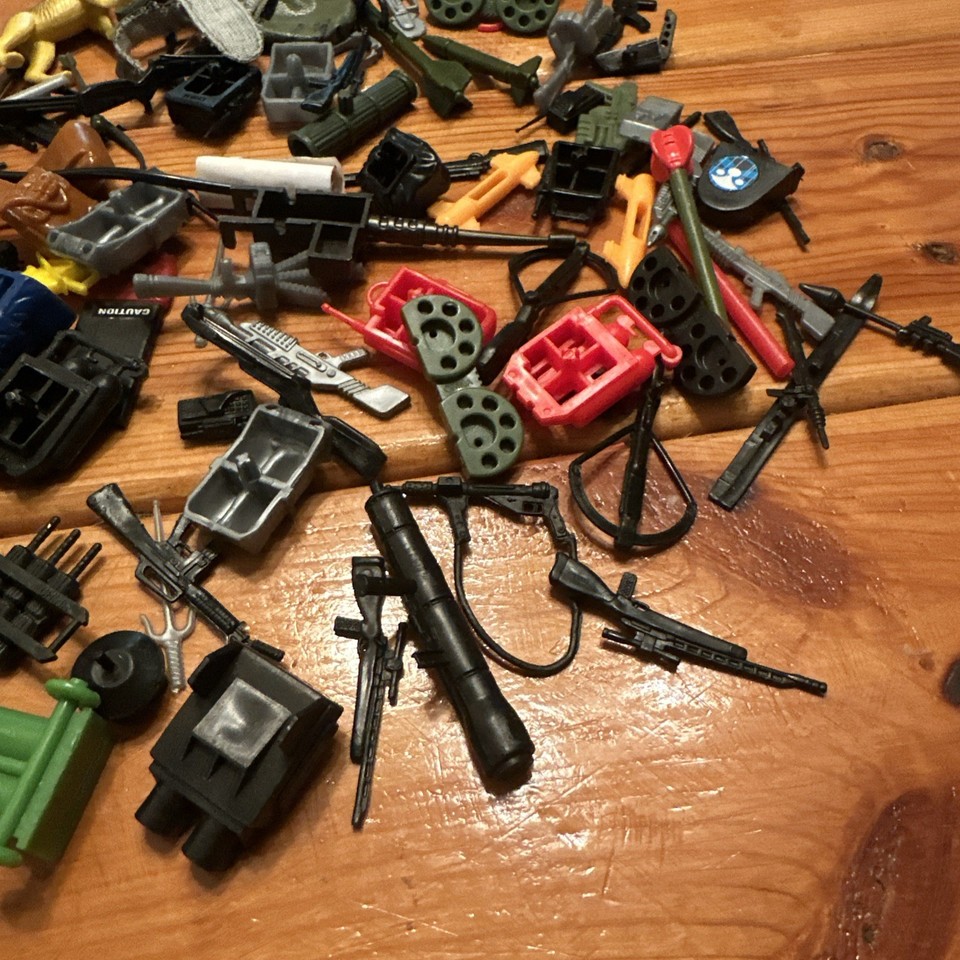 Lot Lanard The Corp Gi Joe Accessories Guns Backpacks Dogs Missles | eBay