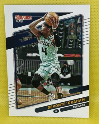 Devonte' Graham 2021-22 Panini Donruss #74 New Orleans Pelicans | eBay