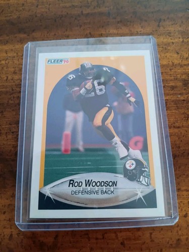 1990 Fleer Football Rod Woodson Pittsburgh Steelers #152 | eBay