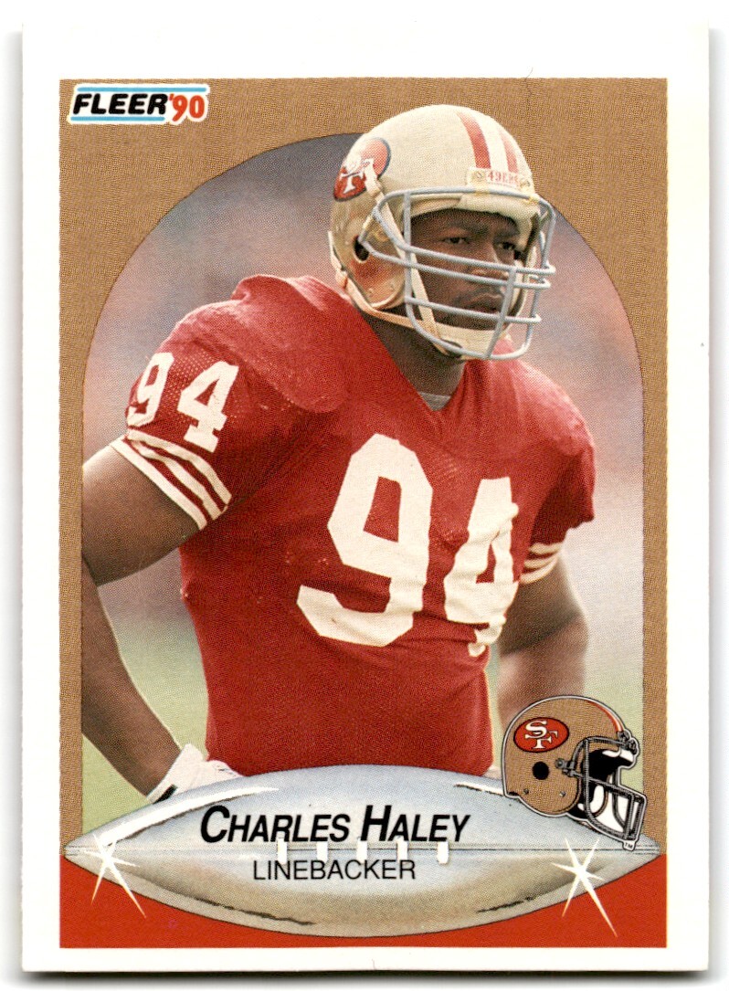 1990 Fleer Charles Haley San Francisco 49ers #7 | eBay