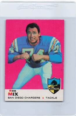1969 Topps #99 Ron Mix Chargers EX/MT *DA-D8 | eBay