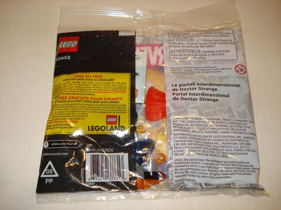 LEGO 30652 Marvel Doctor Strange's Interdimensional Portal (NEW/Sealed ...