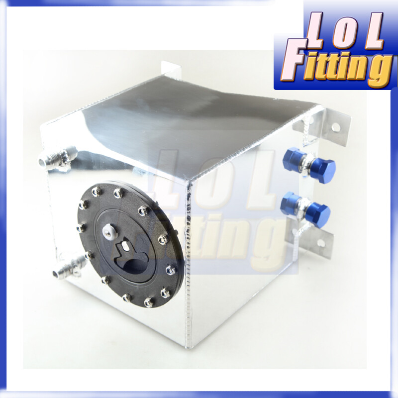 Universal Fuel Cell 10L Litre 2.5 Gallon Aluminum Fuel Tank+Internal ...