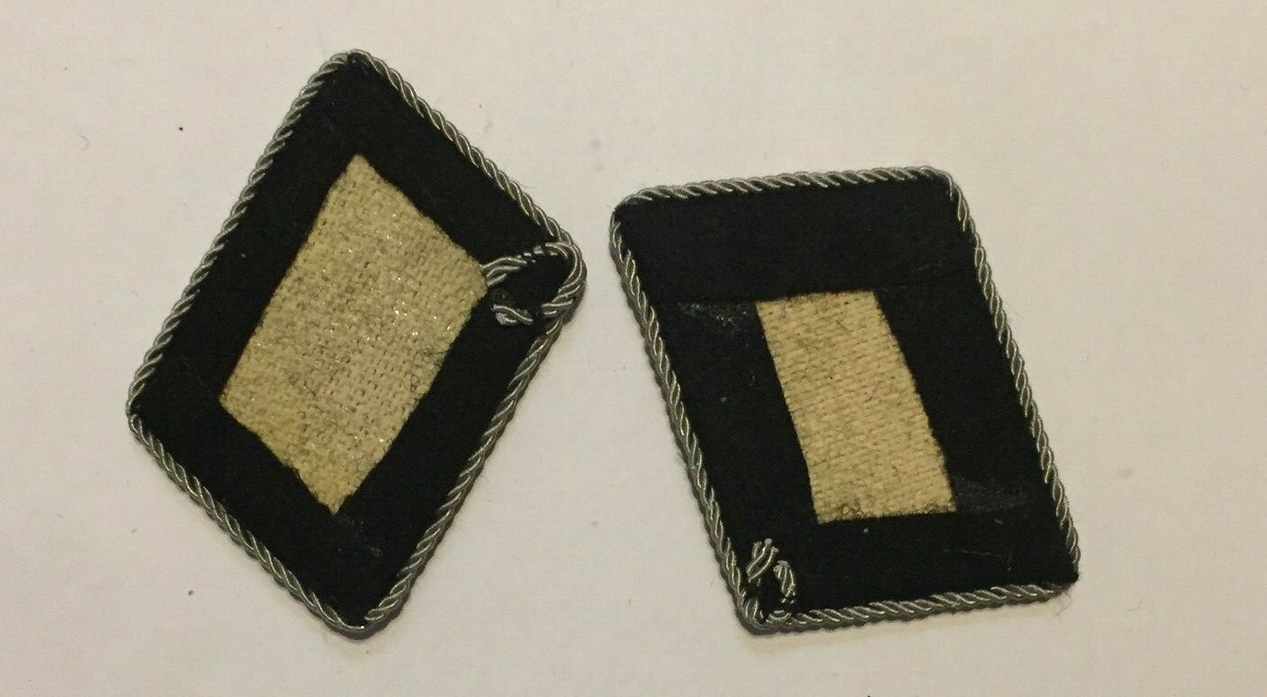 WW2 GERMAN British Free Corps Officers Collar tabs | eBay UK