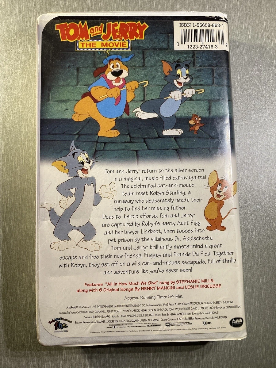 Tom And Jerry The Movie 1993 Vhs