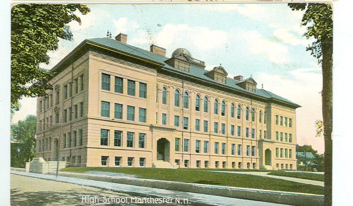 MANCHESTER,NEW HAMPSHIRE-HIGH SCHOOL-PM1909-#220--(NH-M) | eBay