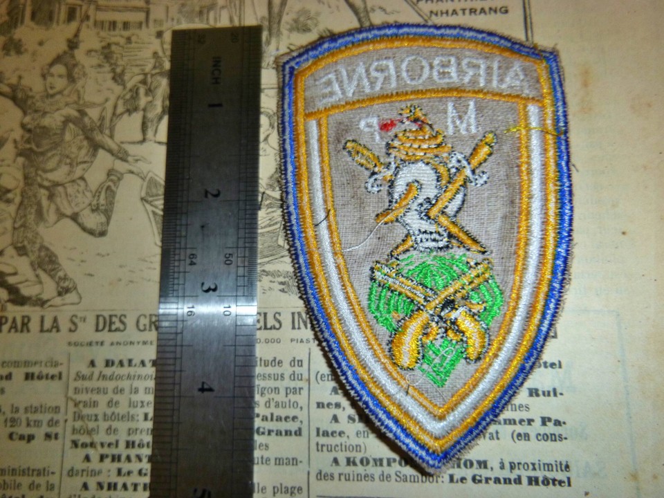 MP / SPS - Patch - Joint US Army / USAF Security Airborne - Vietnam War ...