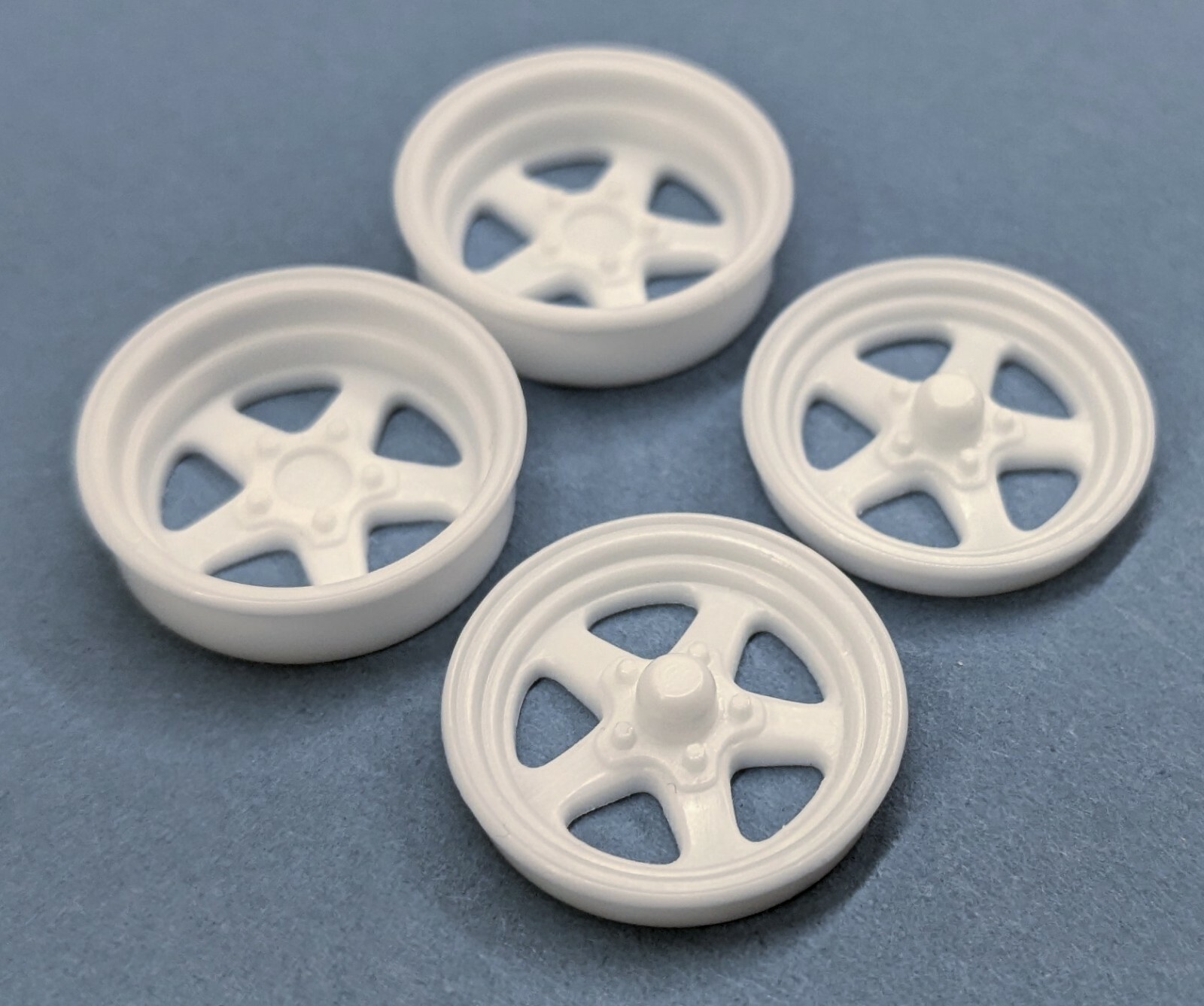 Resin 1/25 Weld Pro Star Wheel Set - Narrow Front & Wide Rear | eBay