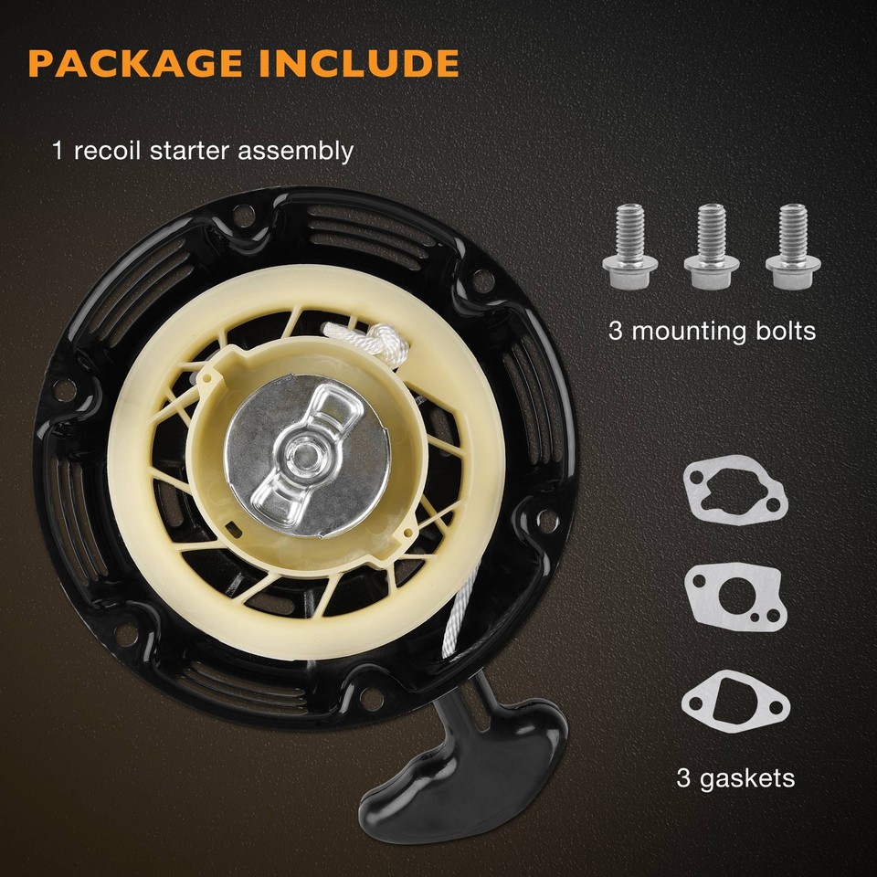 Rewind Recoil Starter Assembly Fit Kohler 3000 Series Engine SH265 ...
