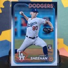 Emmet Sheehan Baseball Rookie RC Card #283 Los Angeles Dodgers 2024 ...